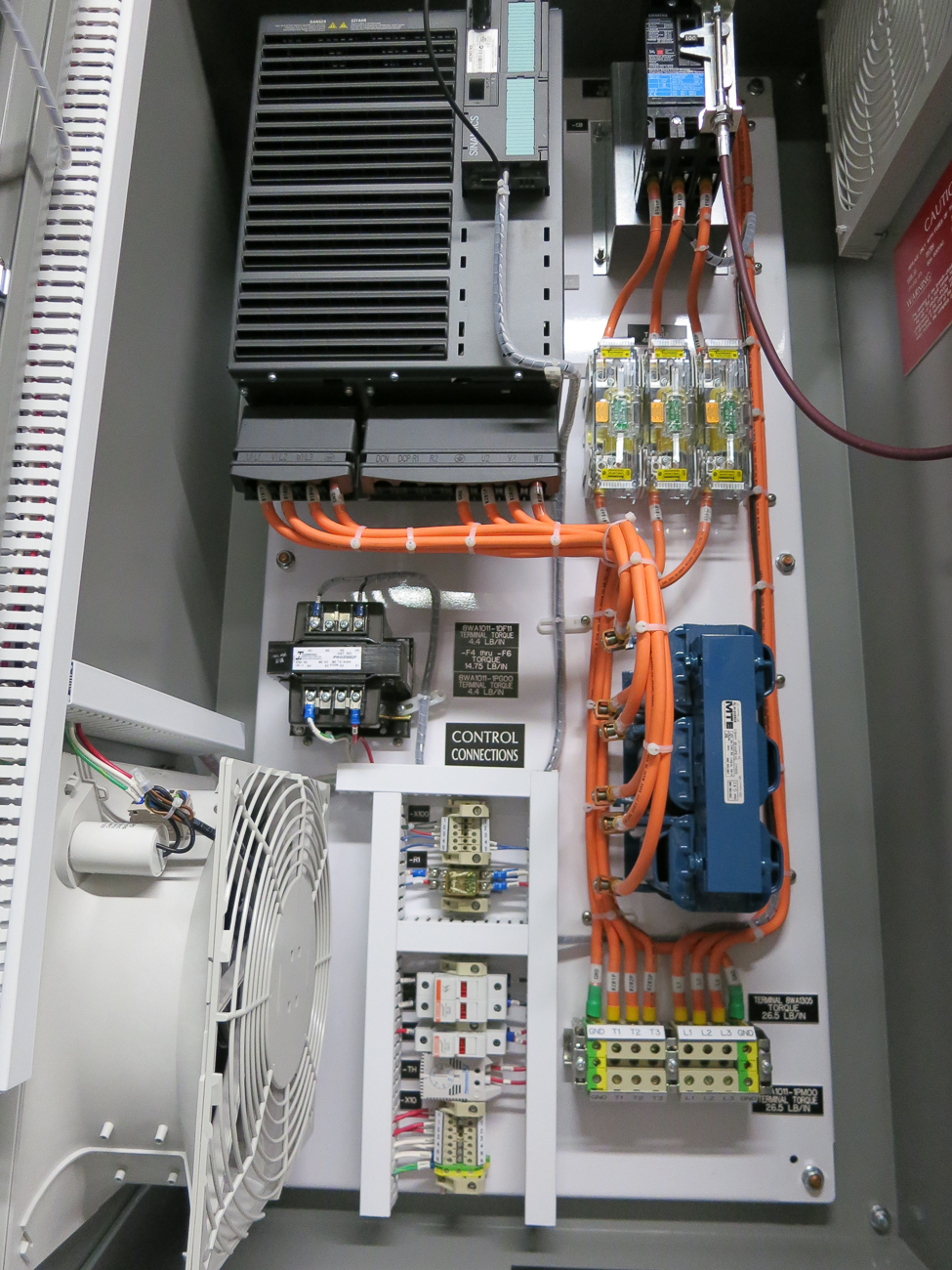 Engineered Drive Systems - Nema 12 40HP Siemens G120 Drives (Qty: 4).